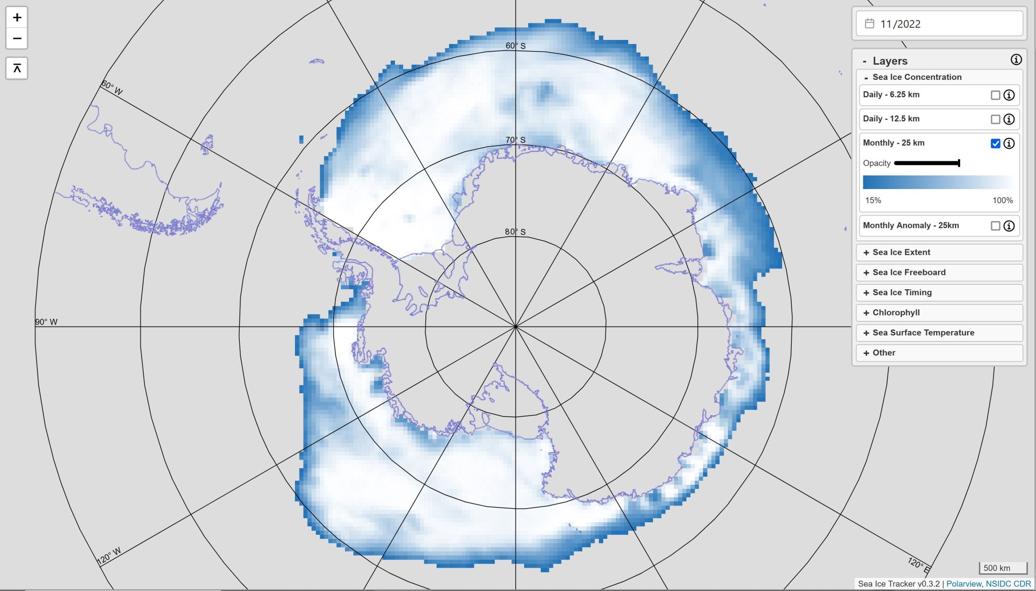 New Antarctic map builds on forty years of sea ice data - AAPP