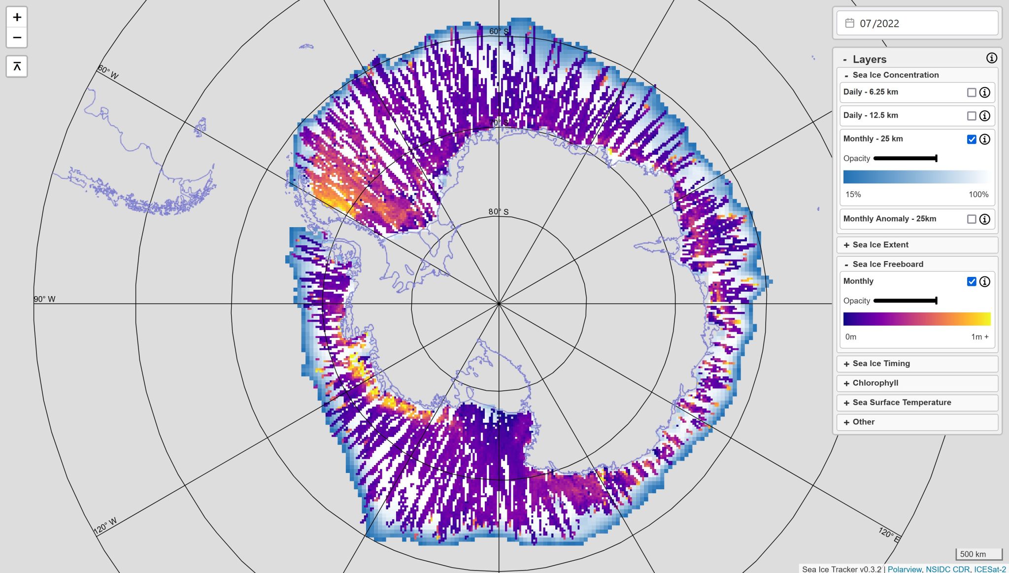 New Antarctic map builds on forty years of sea ice data - AAPP